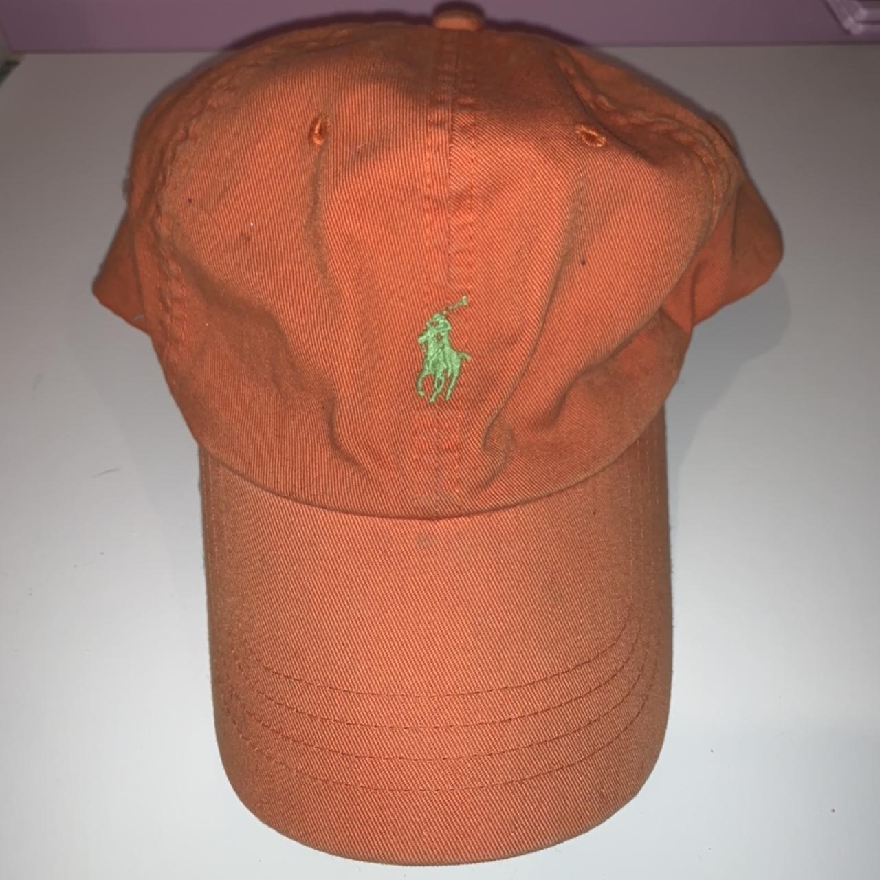 Trendy orange polo hat great for vacation or when... - Depop