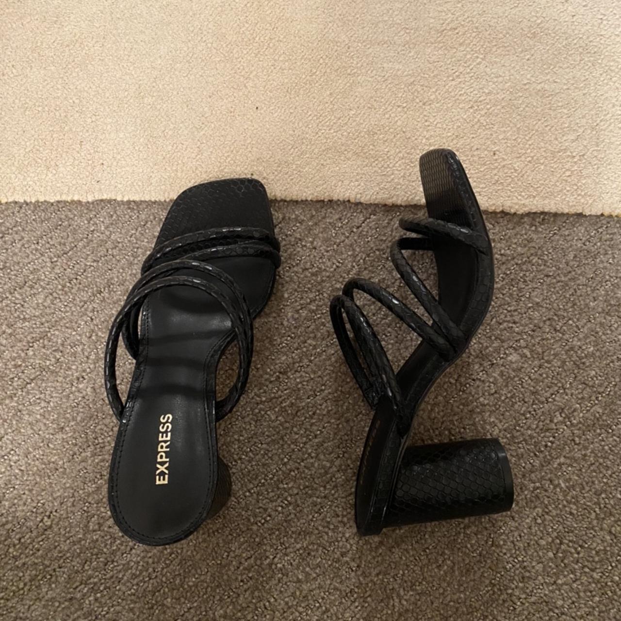 Women’s Express black heels size 7 - Depop