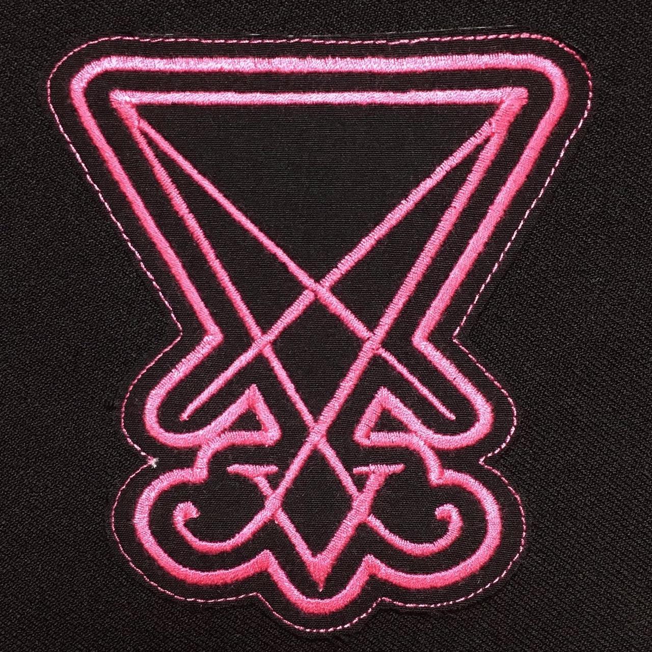Pink pentacle💗 Sigil of Lucifer 💗 Triple moon 🌛🌝🌜... | Depop