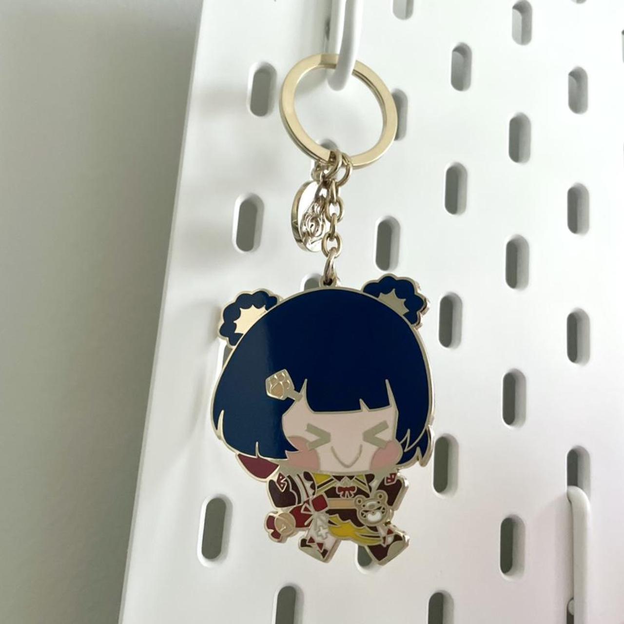 xiangling genshin impact dangling keychain -... - Depop