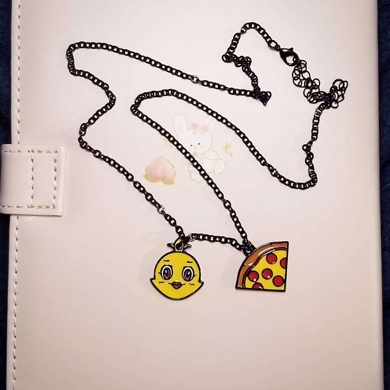 FNAF Chica necklace I believe it's from hot topic,... - Depop