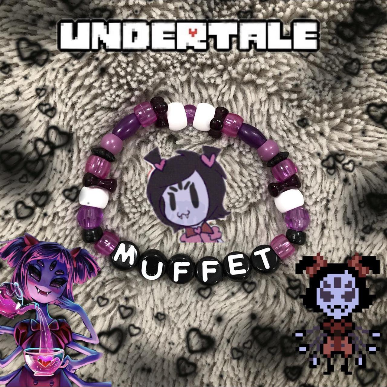 Undertale Muffet Themed Kandi Bracelet 🤍 This... - Depop