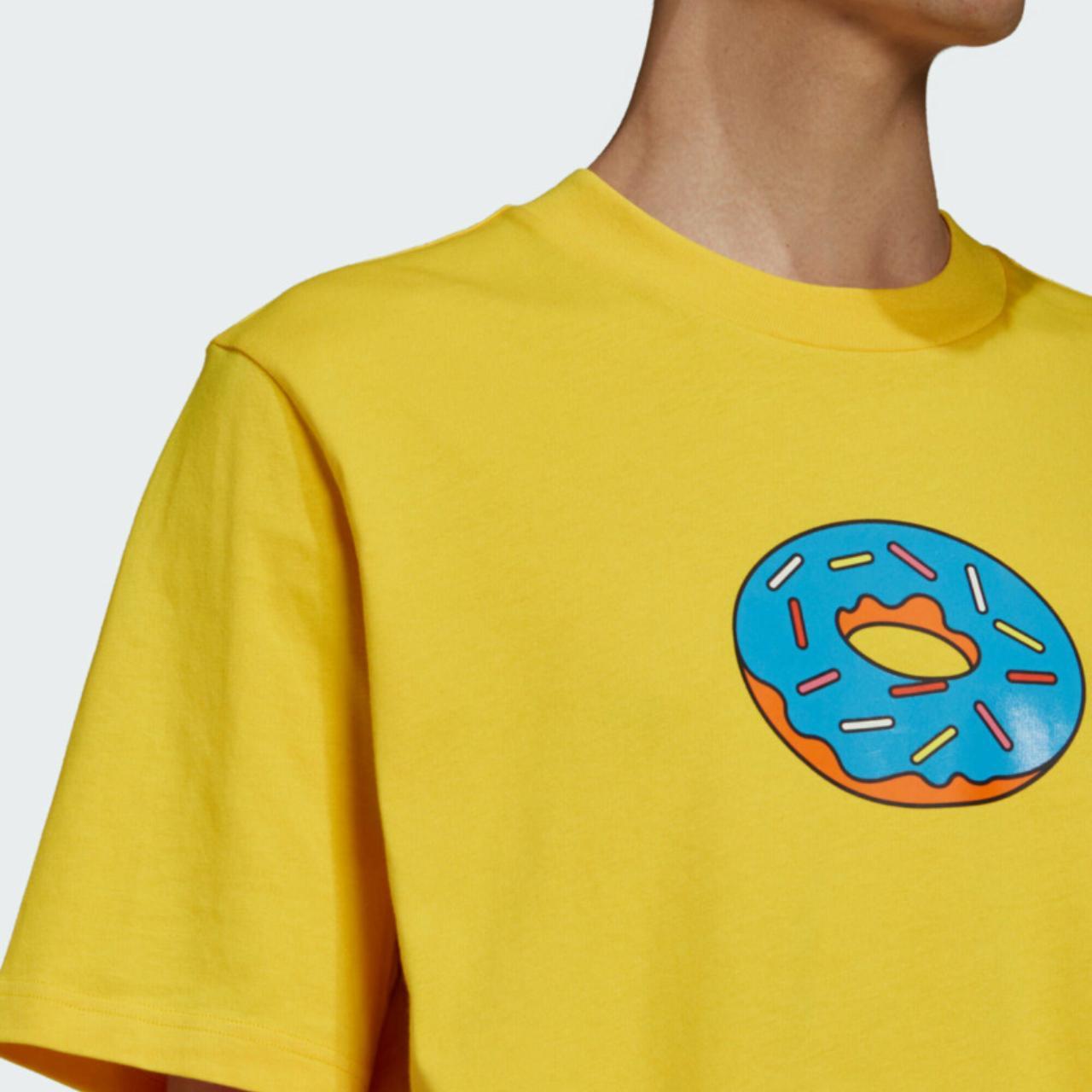 Adidas x The Simpsons DOH-nut Men's Tee... - Depop