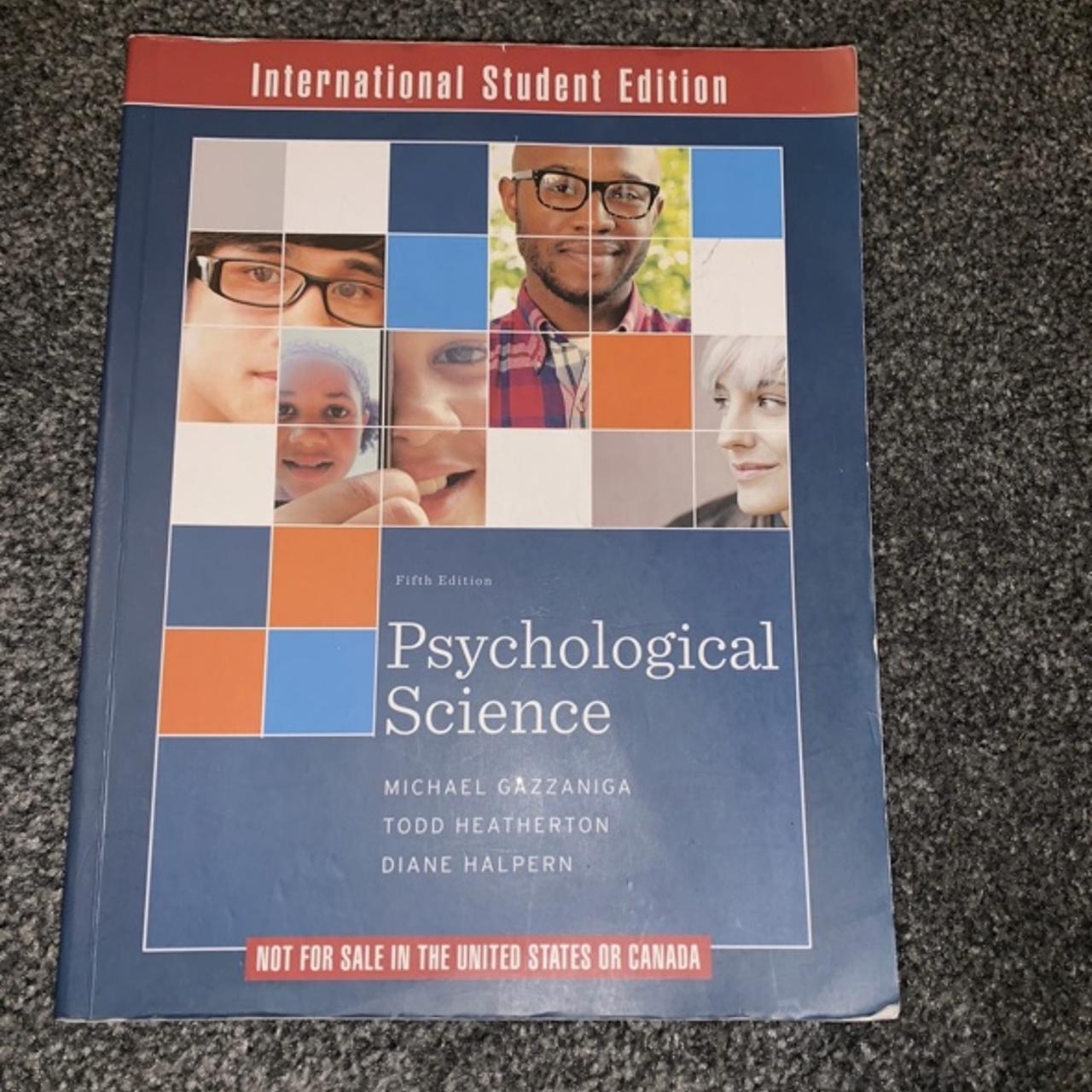 Psychological Science 5th edition by Michael... - Depop