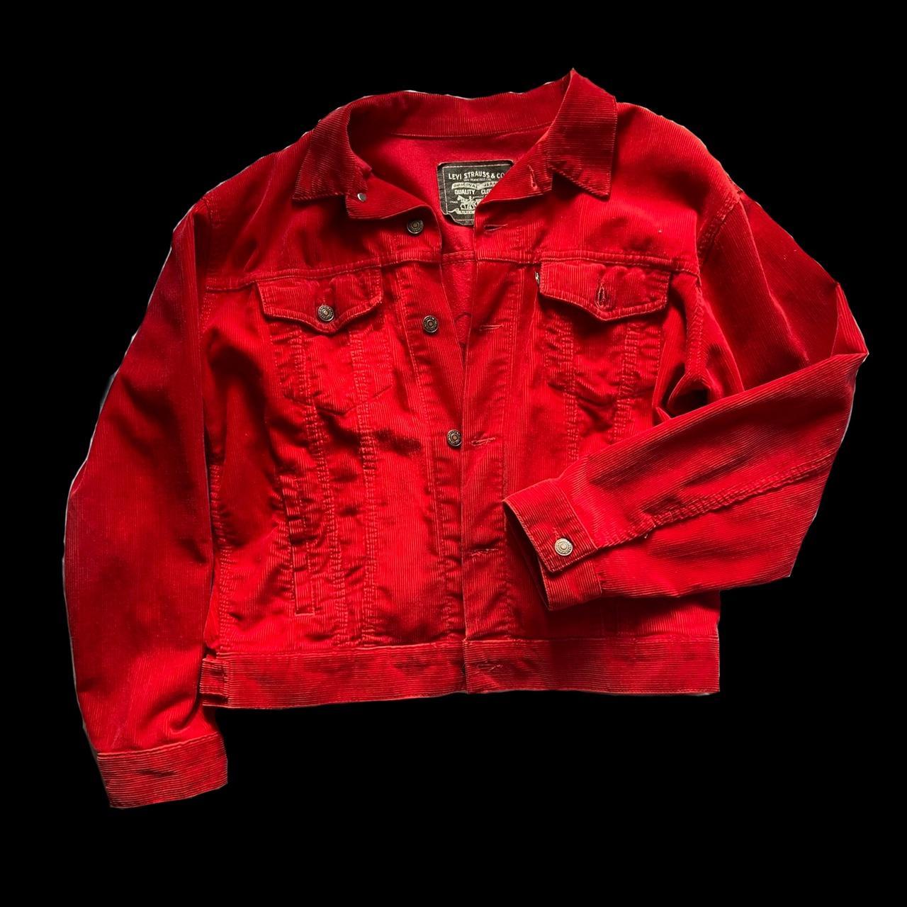 Levi's Men's Red Jacket | Depop