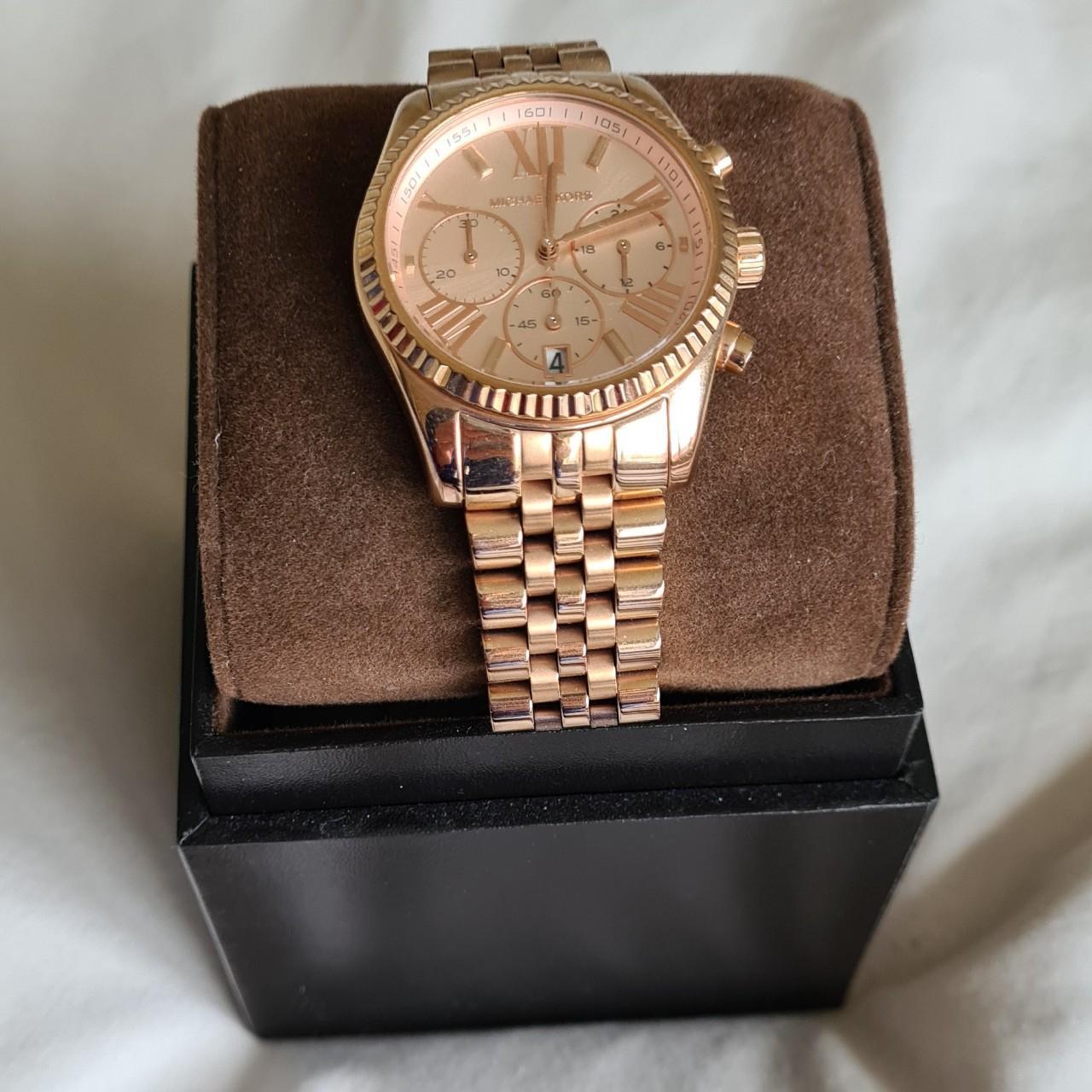 Genuine womens Michael Kors MK 5569 rose gold watch. Depop