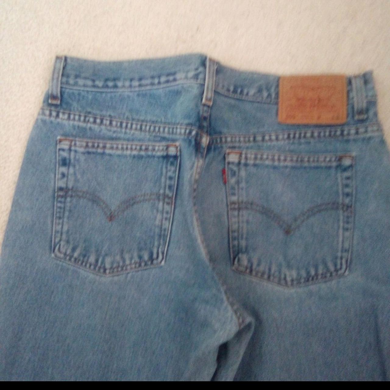Levi's vintage 505 straight leg, high waisted, size... - Depop