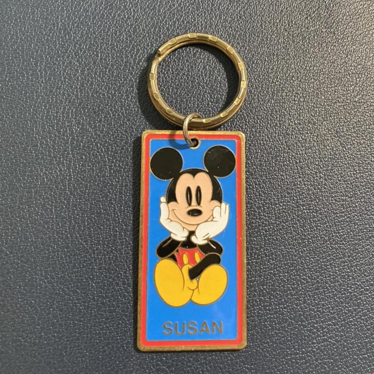 Vintage Disneyland keychain. Used, with the name tag... - Depop