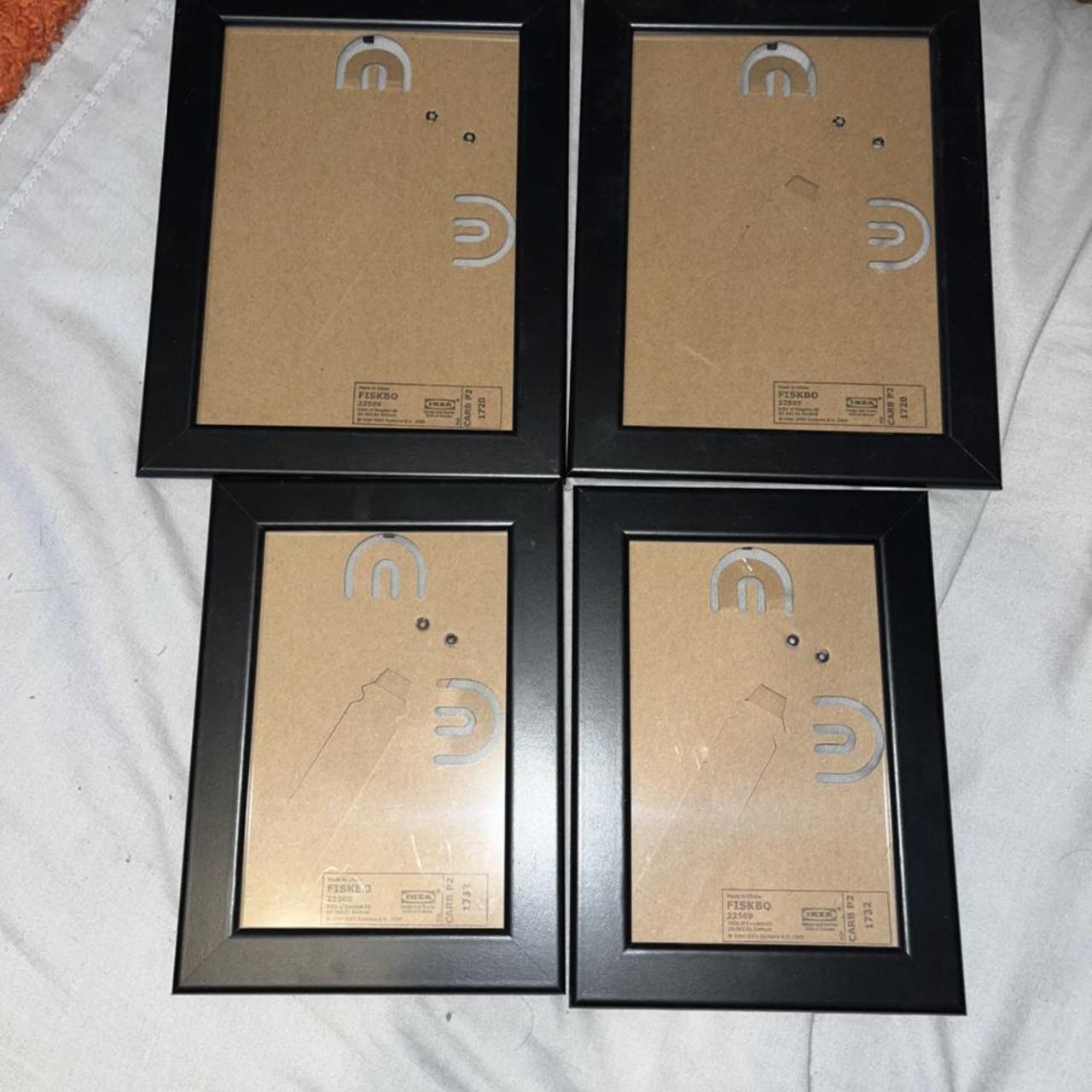 4 Photo frames from ikea, 2 small 2 large. Slight... - Depop