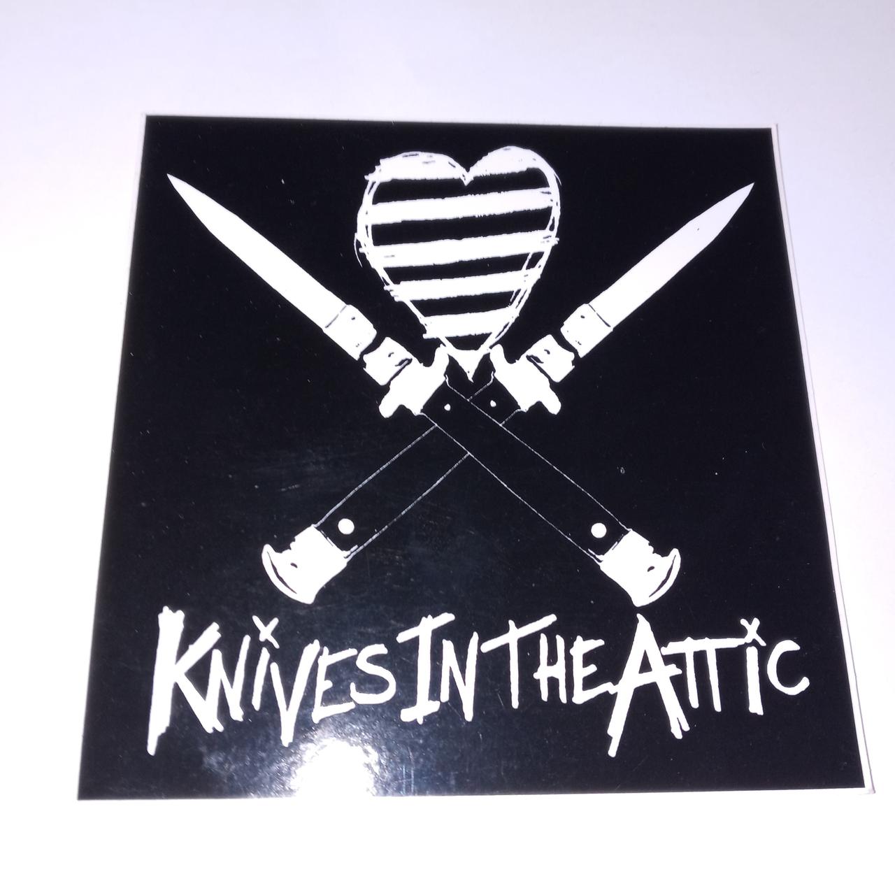 Knives in the Attic band sticker.... - Depop