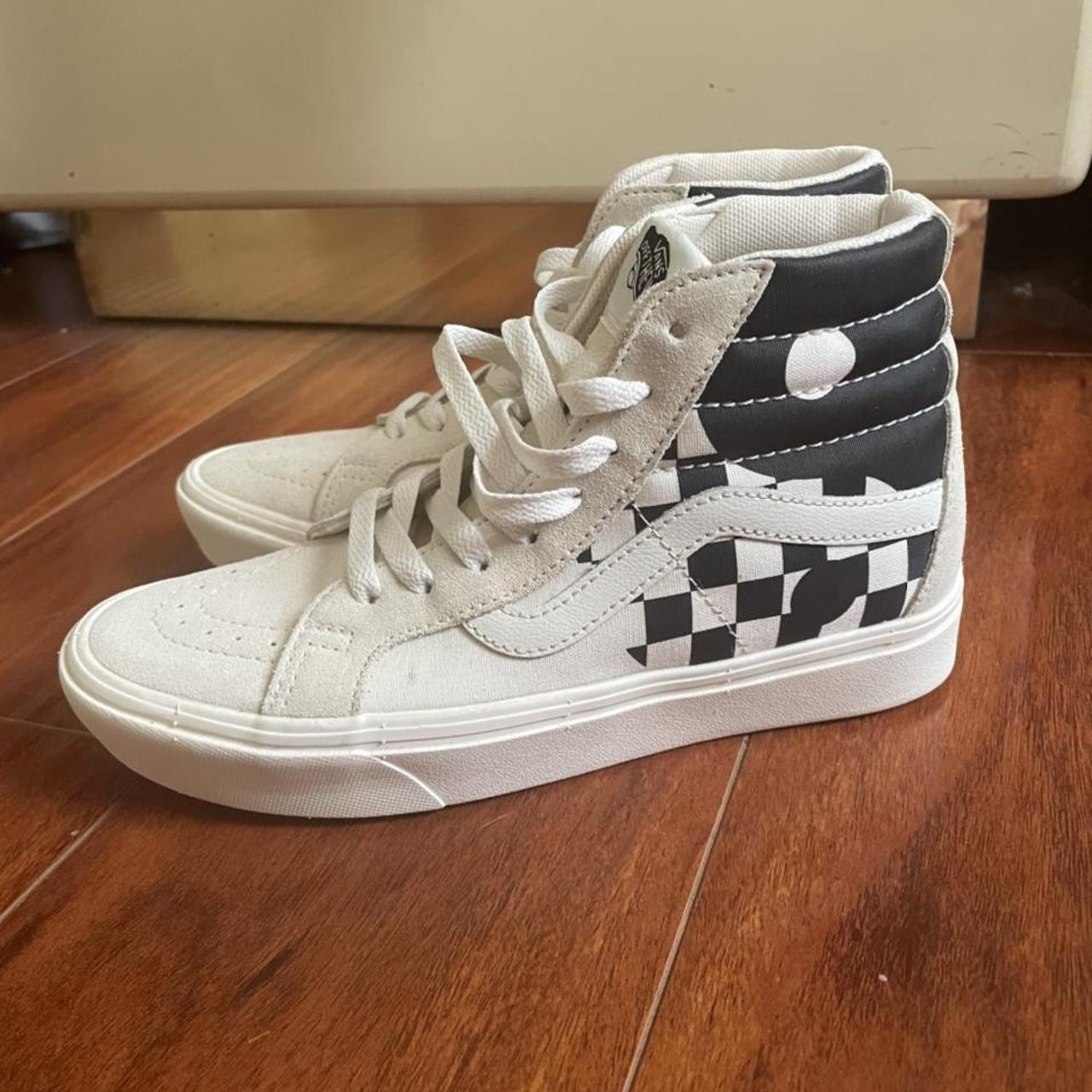 Hi Top Vans! Original design. Size US Women 7. Never... - Depop