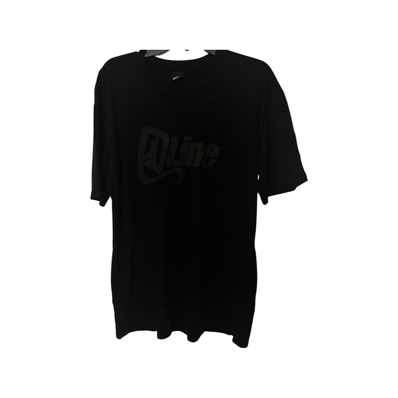 1Line (One Line) Melbourne black t shirt, with faint... - Depop