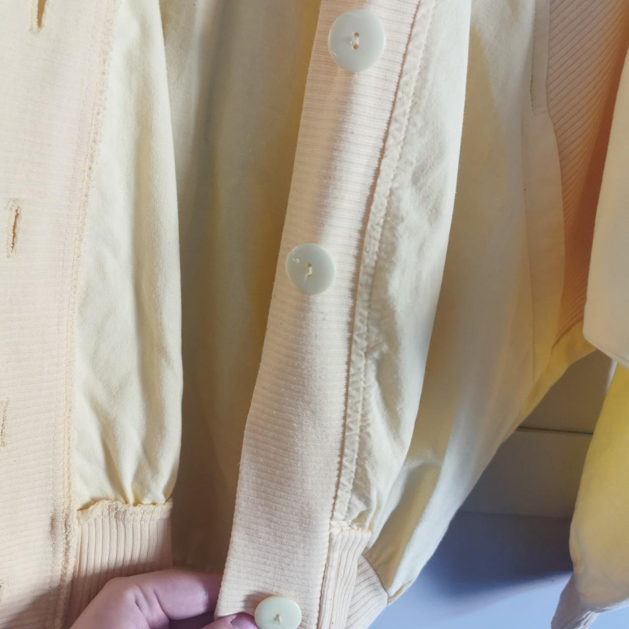 Gorgeous light yellow, light weight jacket. Stunning... - Depop