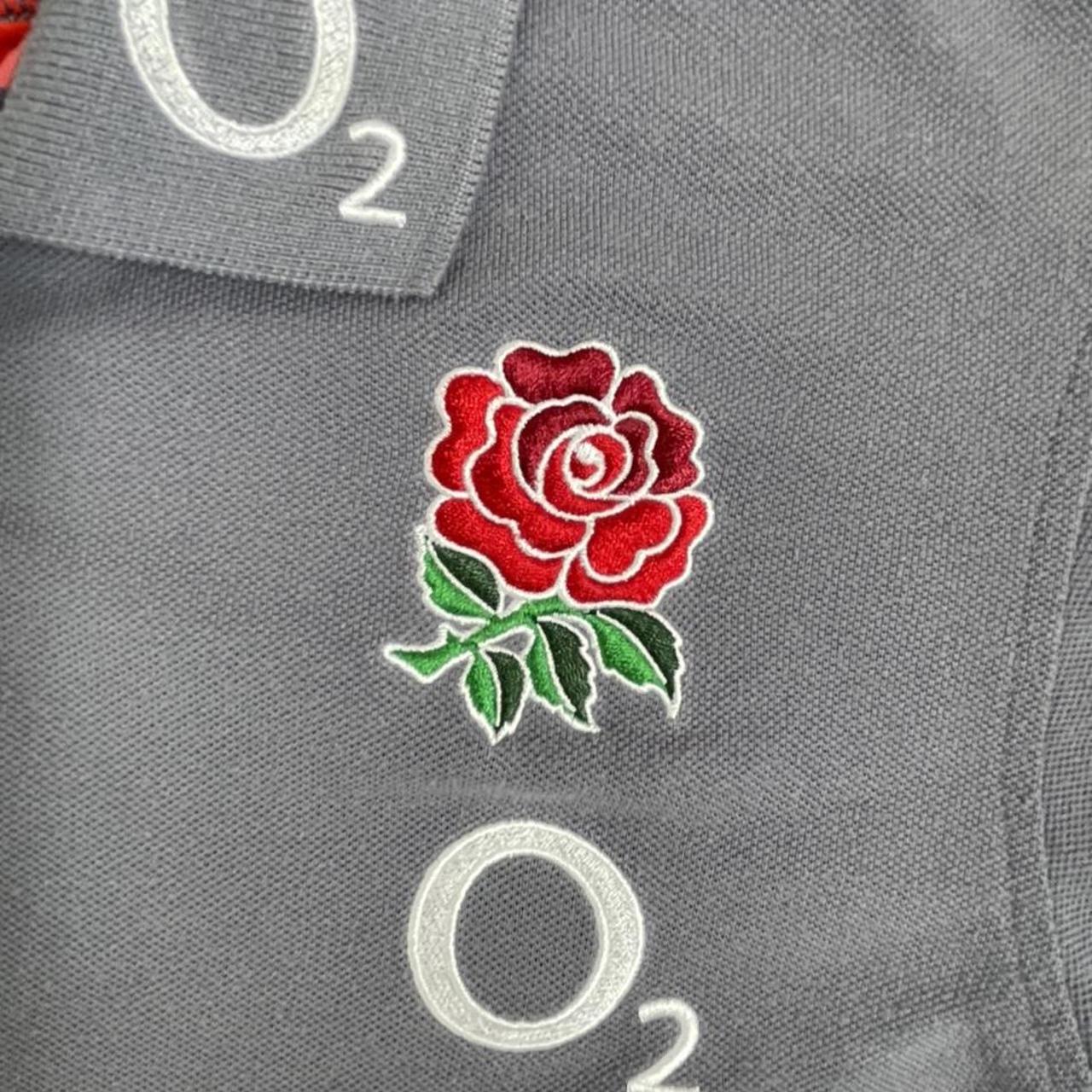 Canterbury England Rugby polo shirt in... - Depop