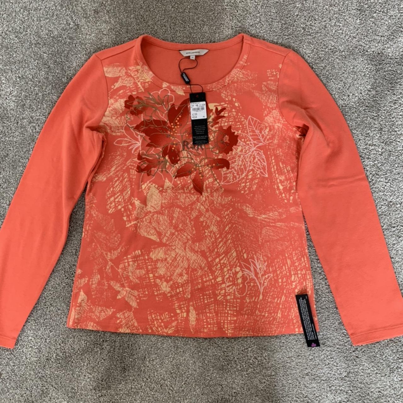 Rocha John Rocha Long Sleeve Top. UK Size 14.... - Depop