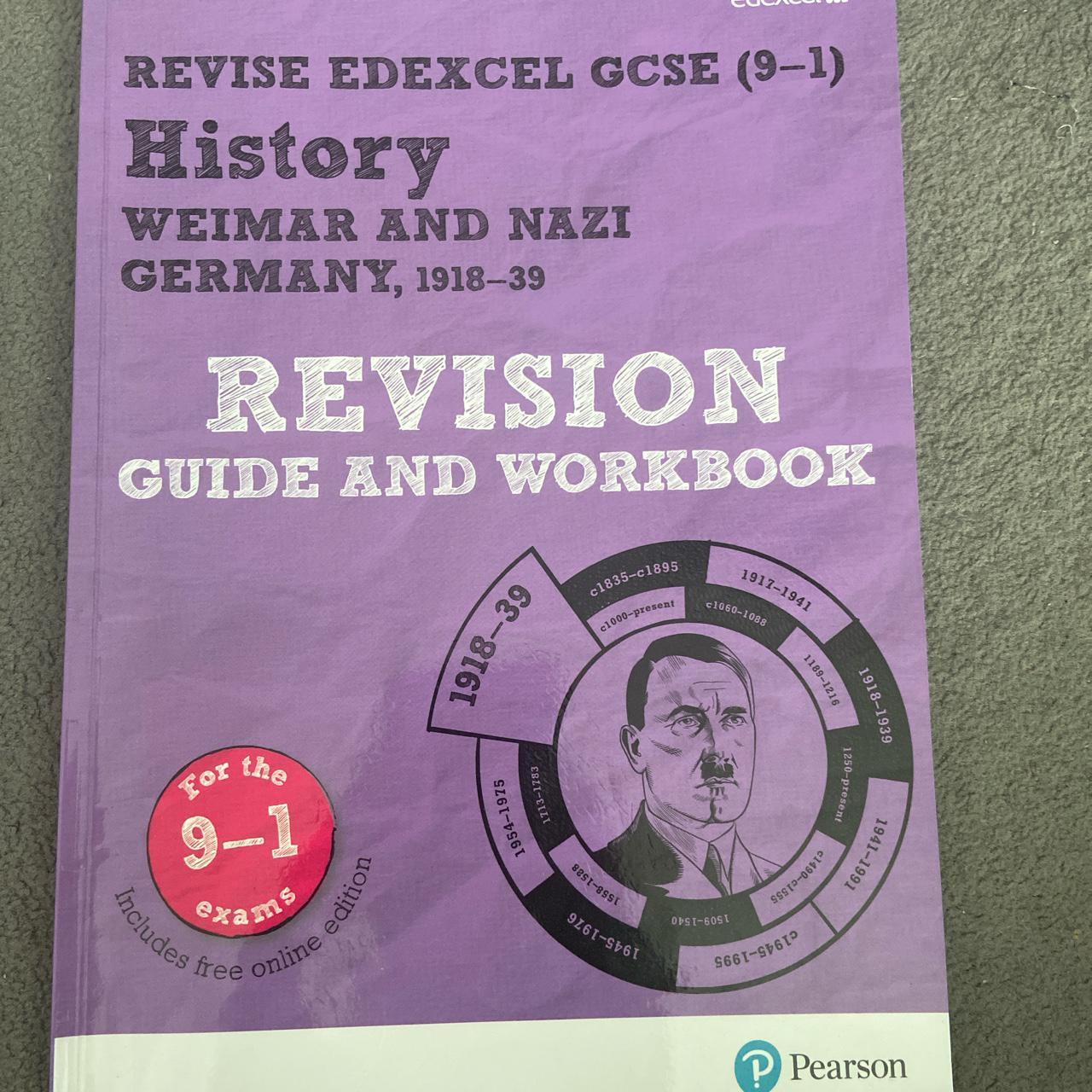 Edexcel history gcse Weimar and Nazi Germany... - Depop