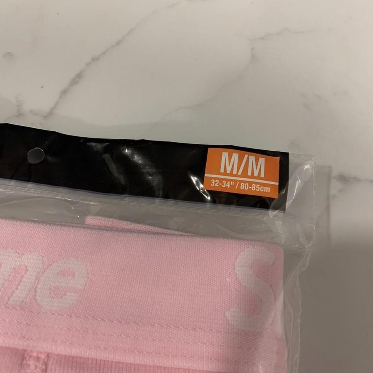 Supreme Hanes pink boxers Size medium 2 pairs per... - Depop