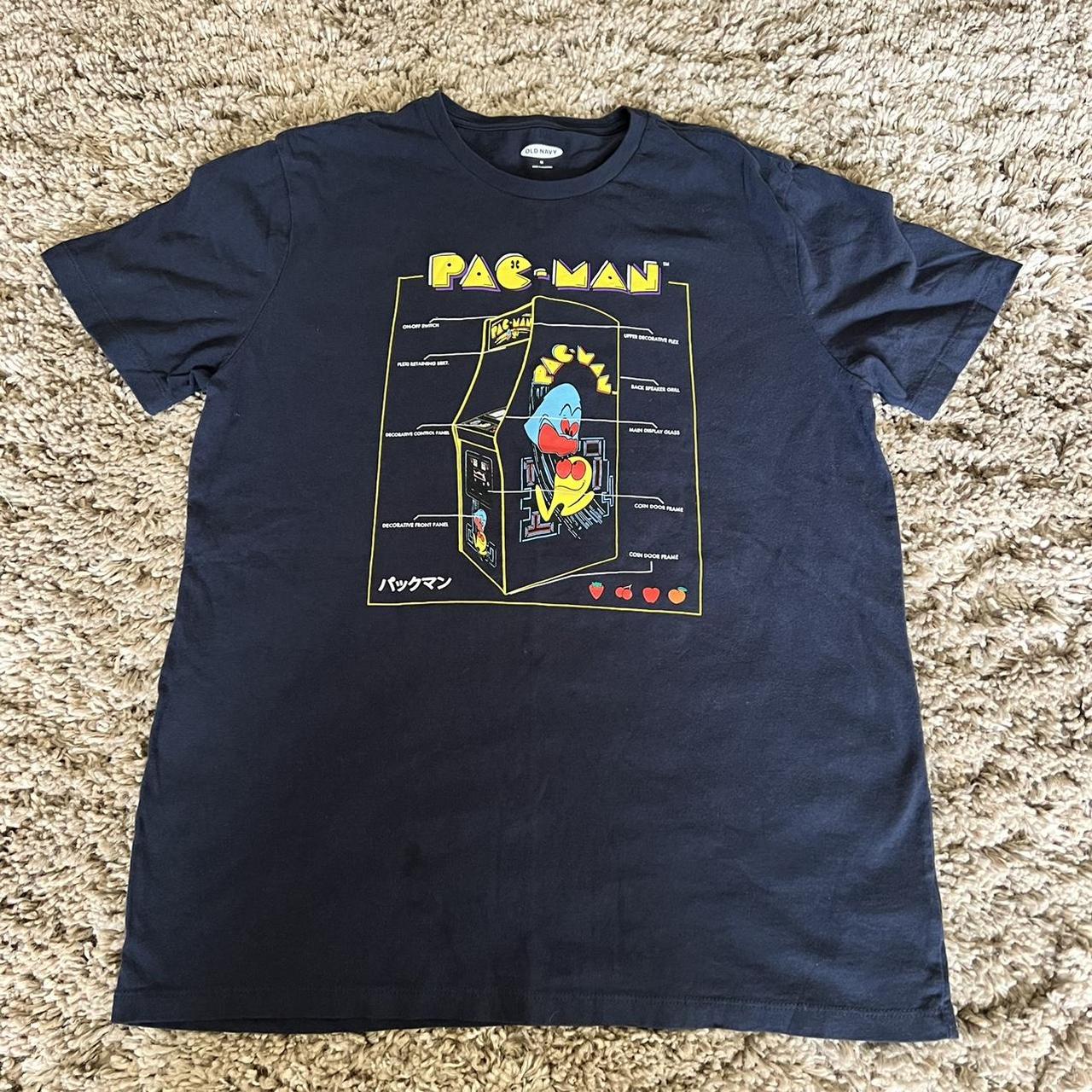 Pac-Man shirt | labeled as size medium (M) | in... - Depop