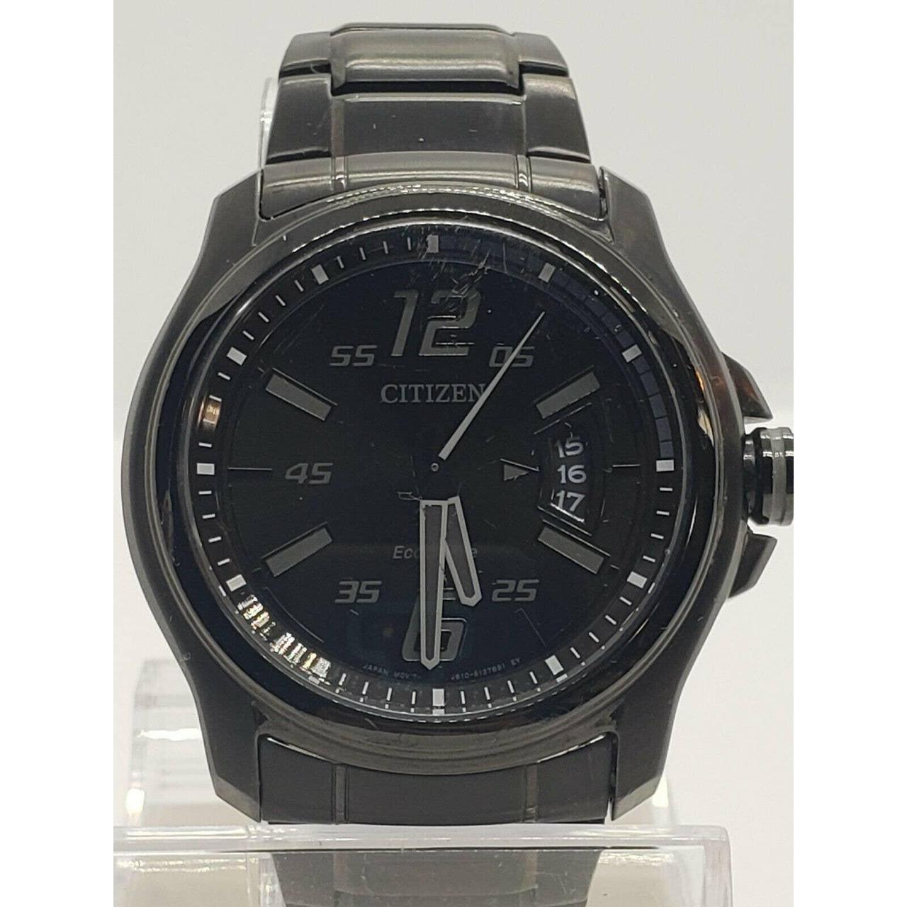 MEN'S CITIZEN ECO DRIVE DATE (jb10-s097037)... - Depop