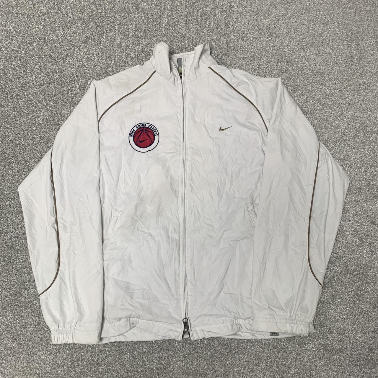 Vintage Nike Jacket Mens Small White... - Depop