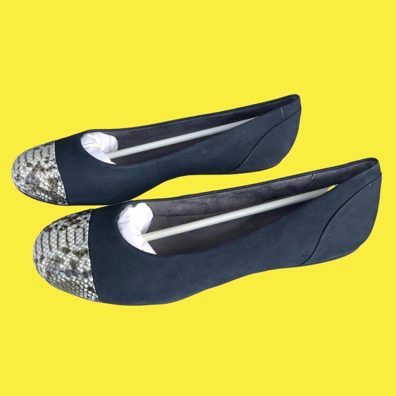 SoftWalk Women's Navy Footwear | Depop