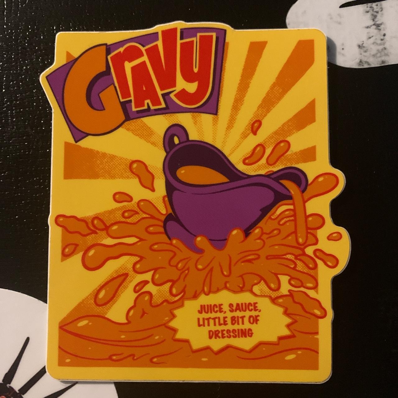 yung gravy hi-c sticker orange - Depop