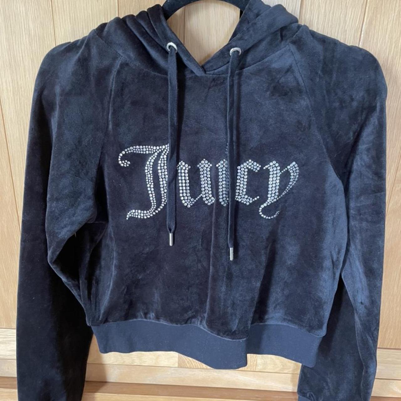 Juicy couture velour hoodie Never worn Classic... - Depop