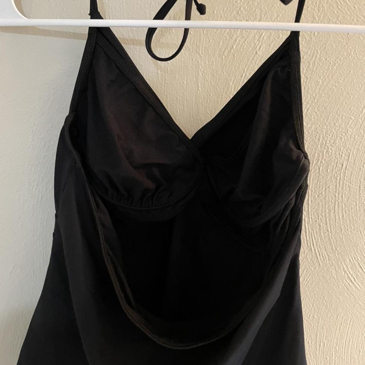 Talbots Women's Black Bikini-and-tankini-tops | Depop