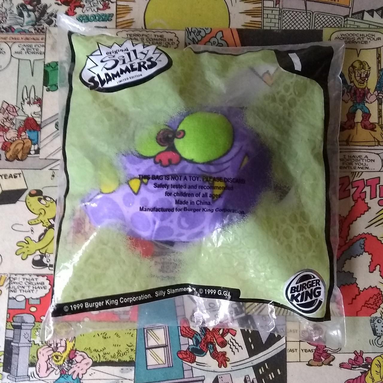 Silly Slammers burger king toy Limited edition bk... | Depop