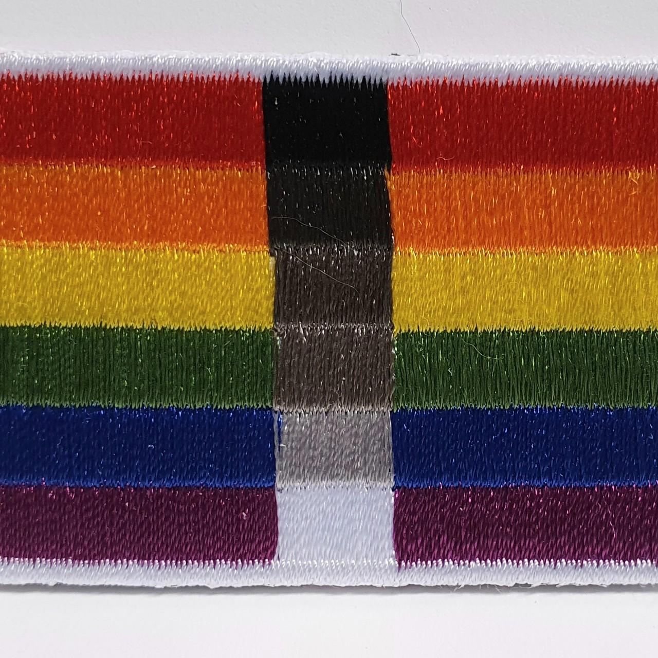 Homoflexible Flag LGBT Flag - Iron On Patch - Sew On... - Depop