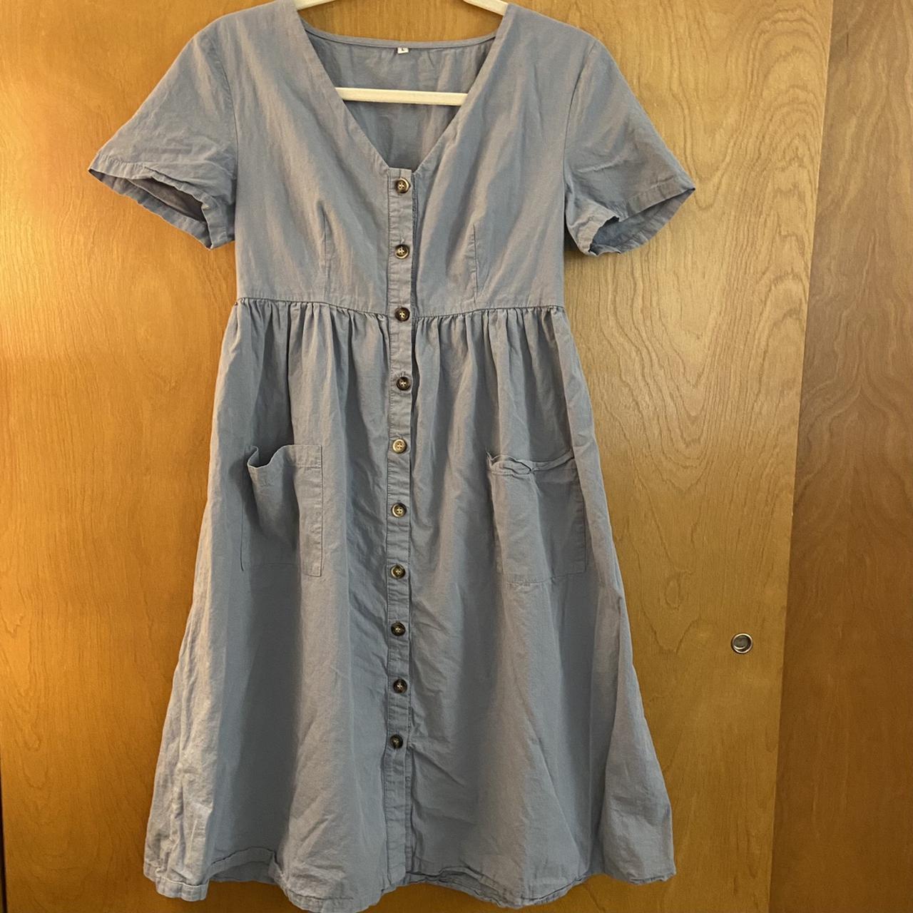 x Vintage cottage core prairie dress Fits M-L !... - Depop