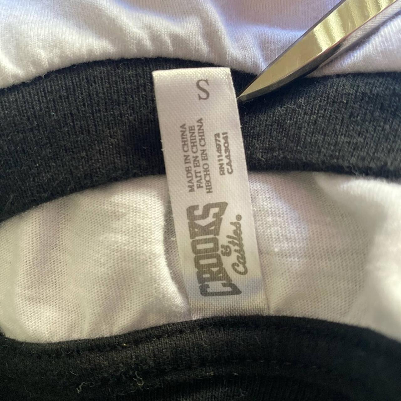 Crooks & Castles lady crooks baseball tee... - Depop