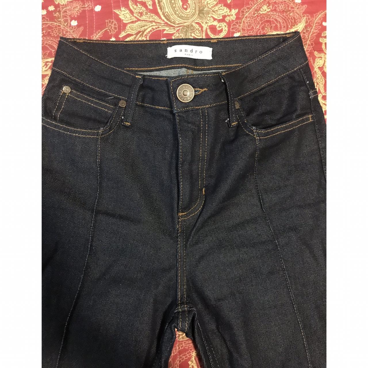 Sandro Women's Blue Jeans | Depop