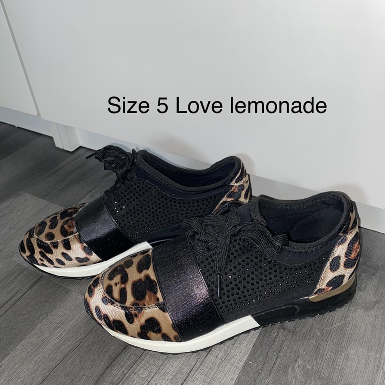 Love lemonade size 5 trainers #fashion #boutique... - Depop