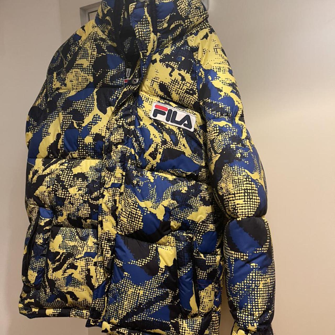 Fila Puffer Jacket in great conditions - Depop