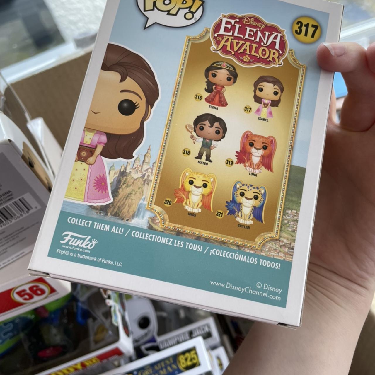 Isabel from elena of Avalor funko pop, slight box... - Depop