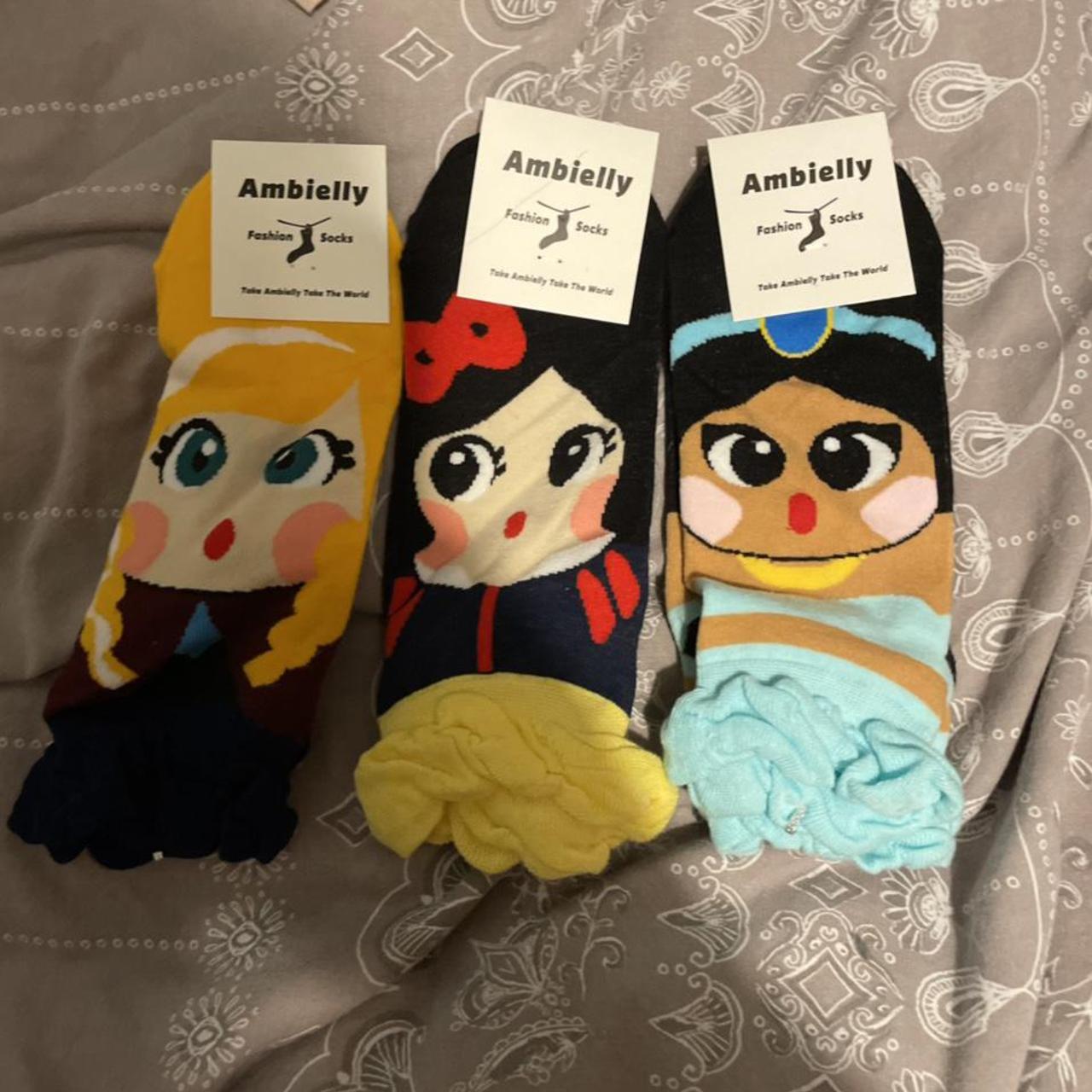 Brand new never worn disney princess socks... - Depop