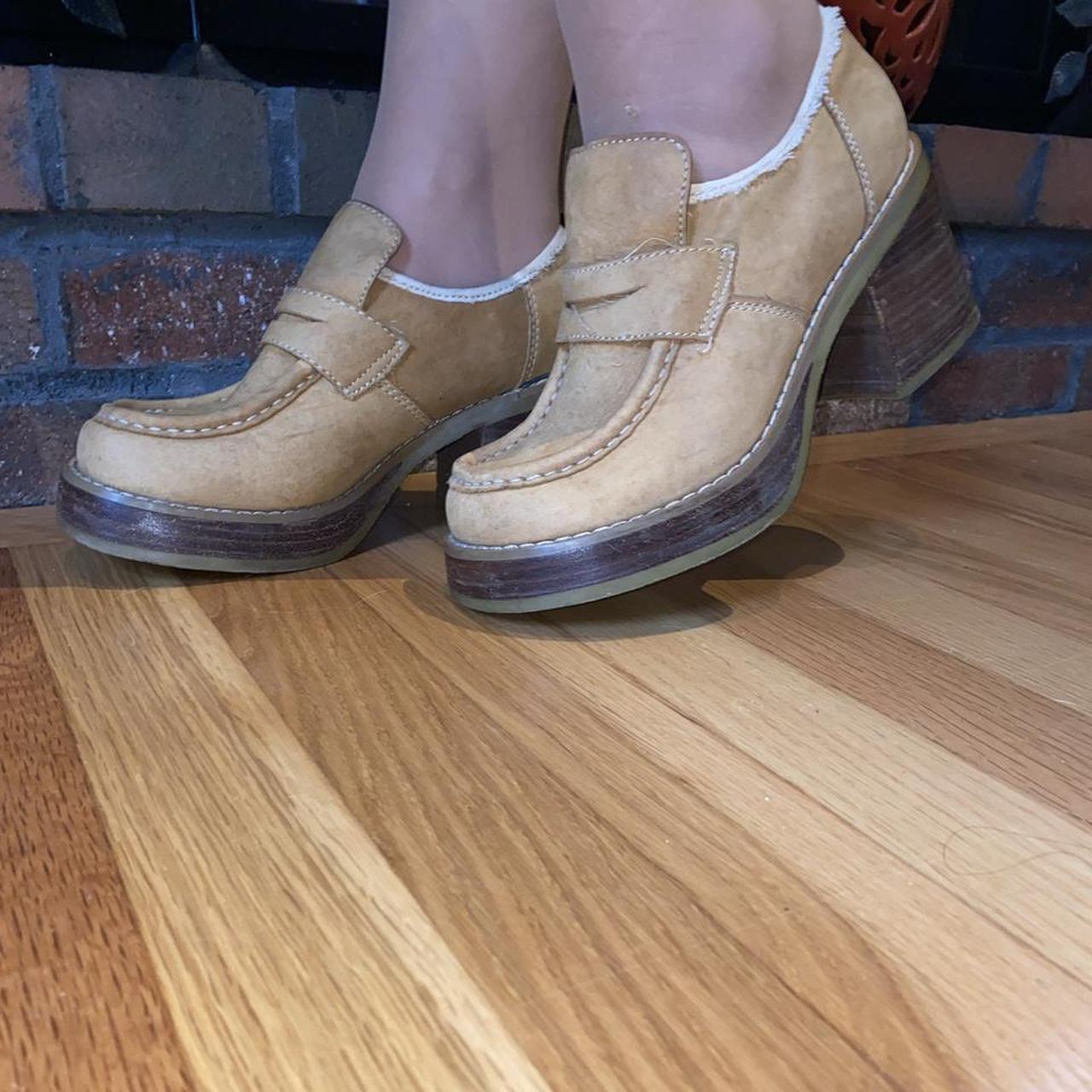 Vintage Candies platform clogs / Mary Janes/ loafers... - Depop