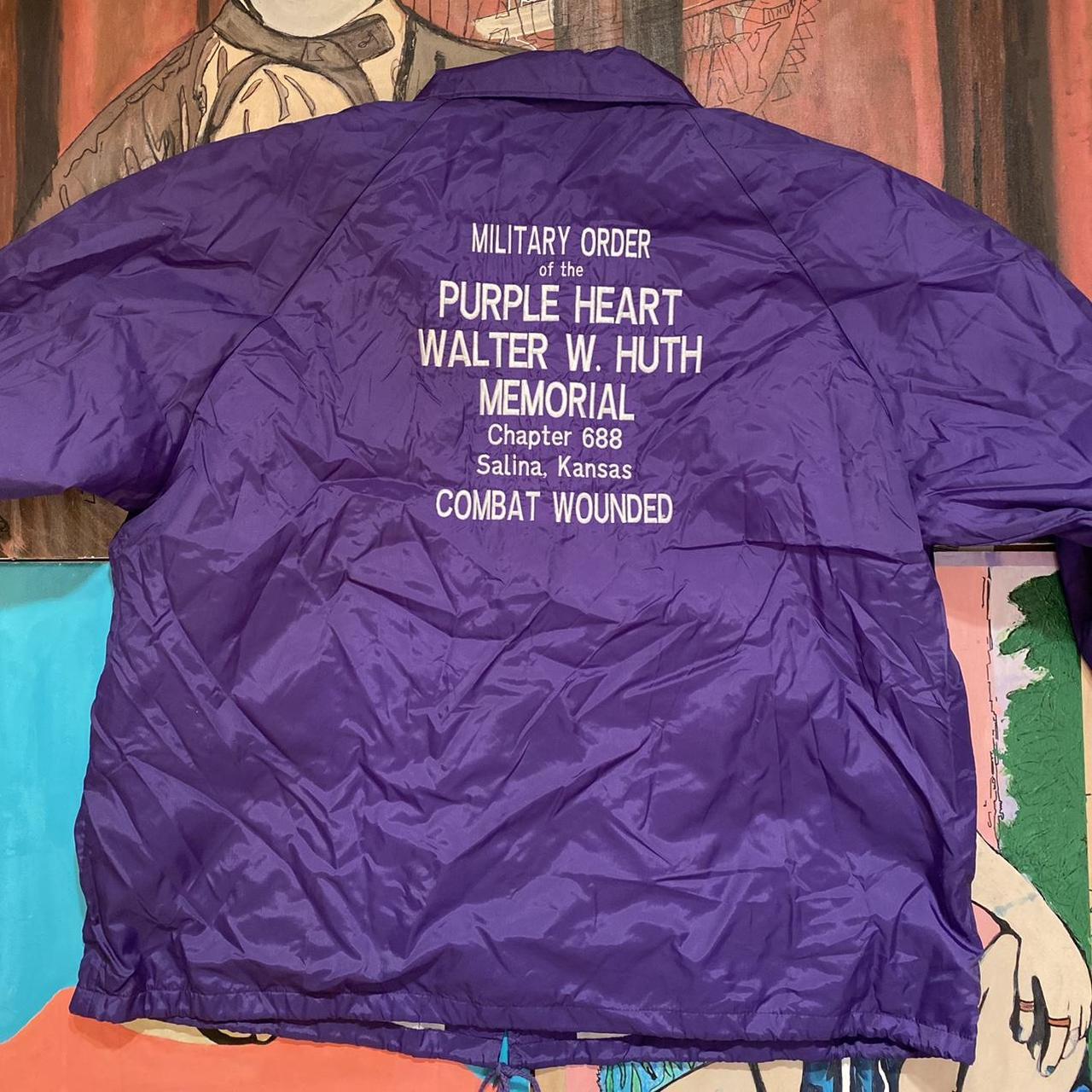 Vintage Military Order of the Purple Heart Combat... - Depop