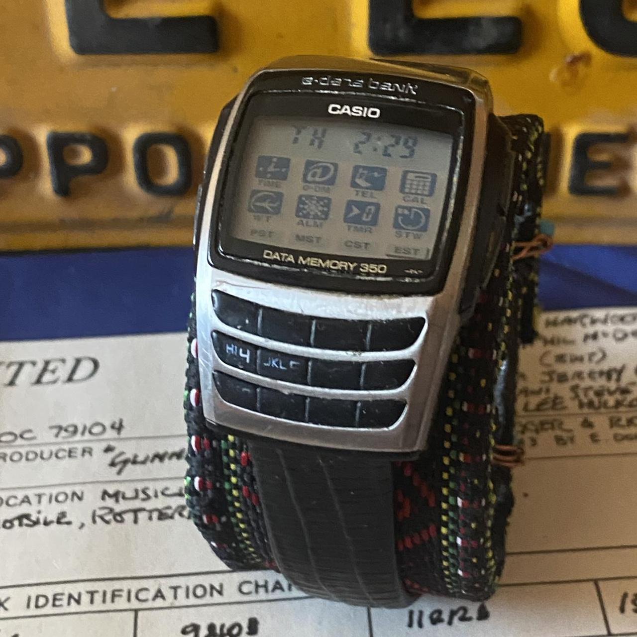 Vintage Casio E-Data Bank EDB-610 Quartz Watch In... - Depop