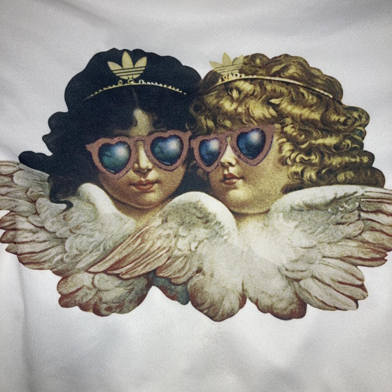 Adidas x fiorucci cherub angel Tee T-shirt Never... - Depop
