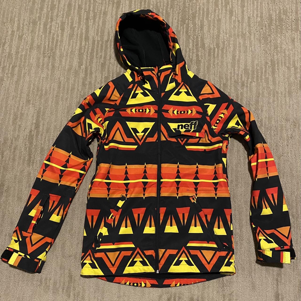 Neff snowboarding jacket - Depop