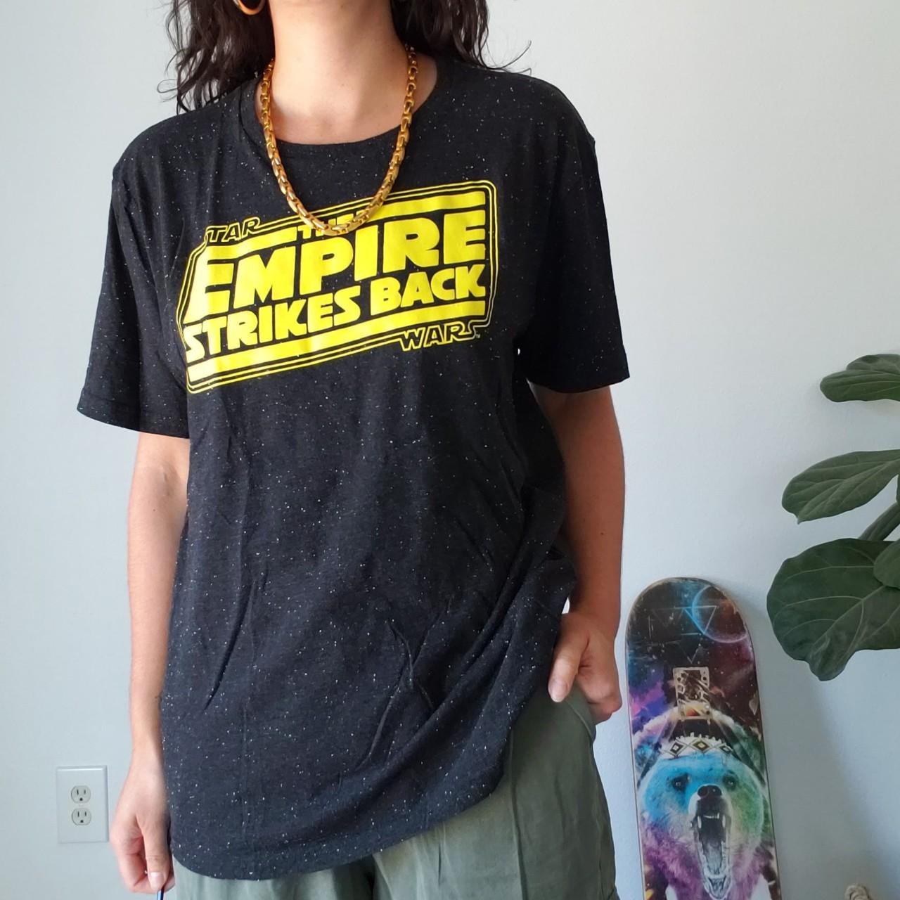 🔥🌌Super sick Star Wars Empire Strikes Back black... - Depop