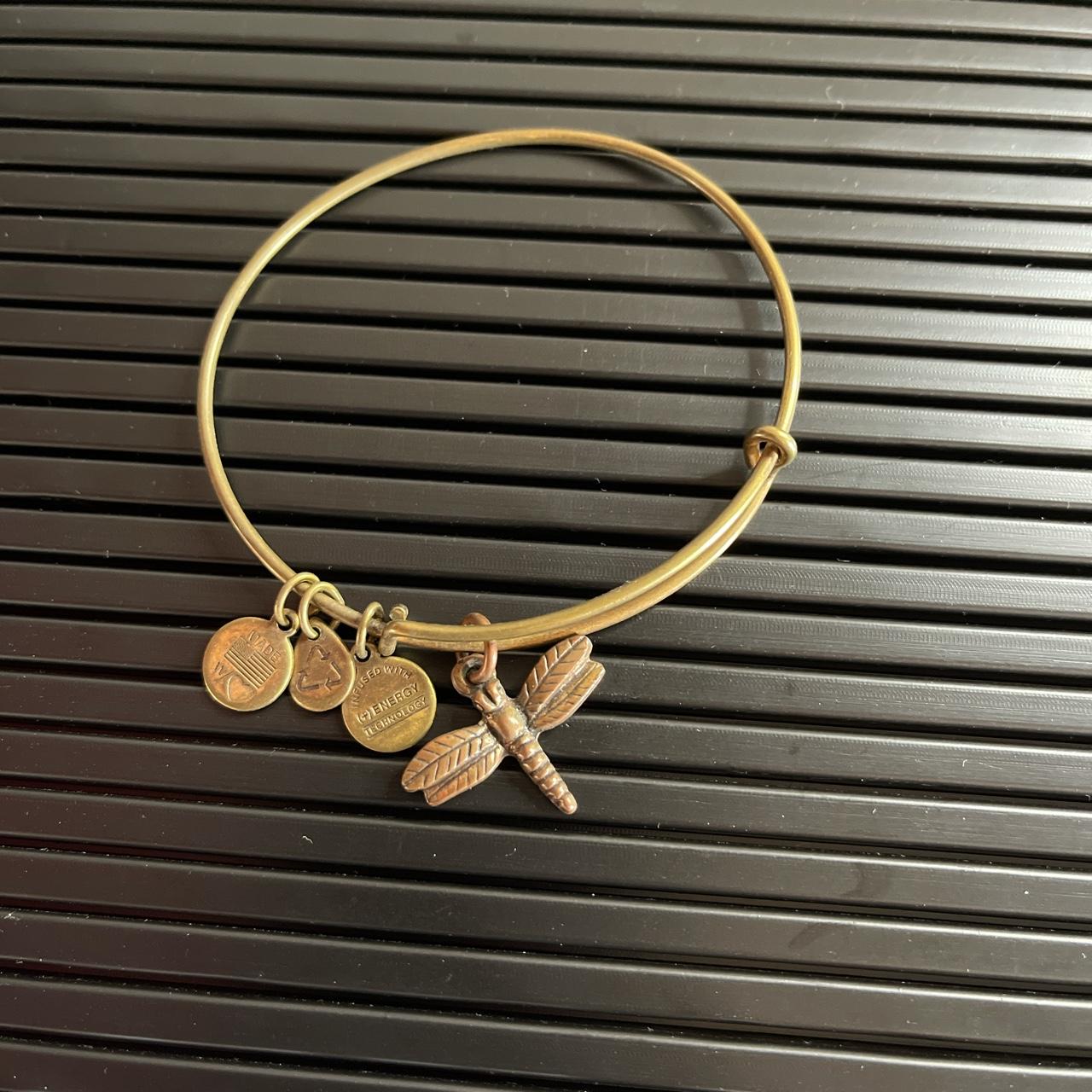 Dragonfly Alex and Ani bracelet - Depop