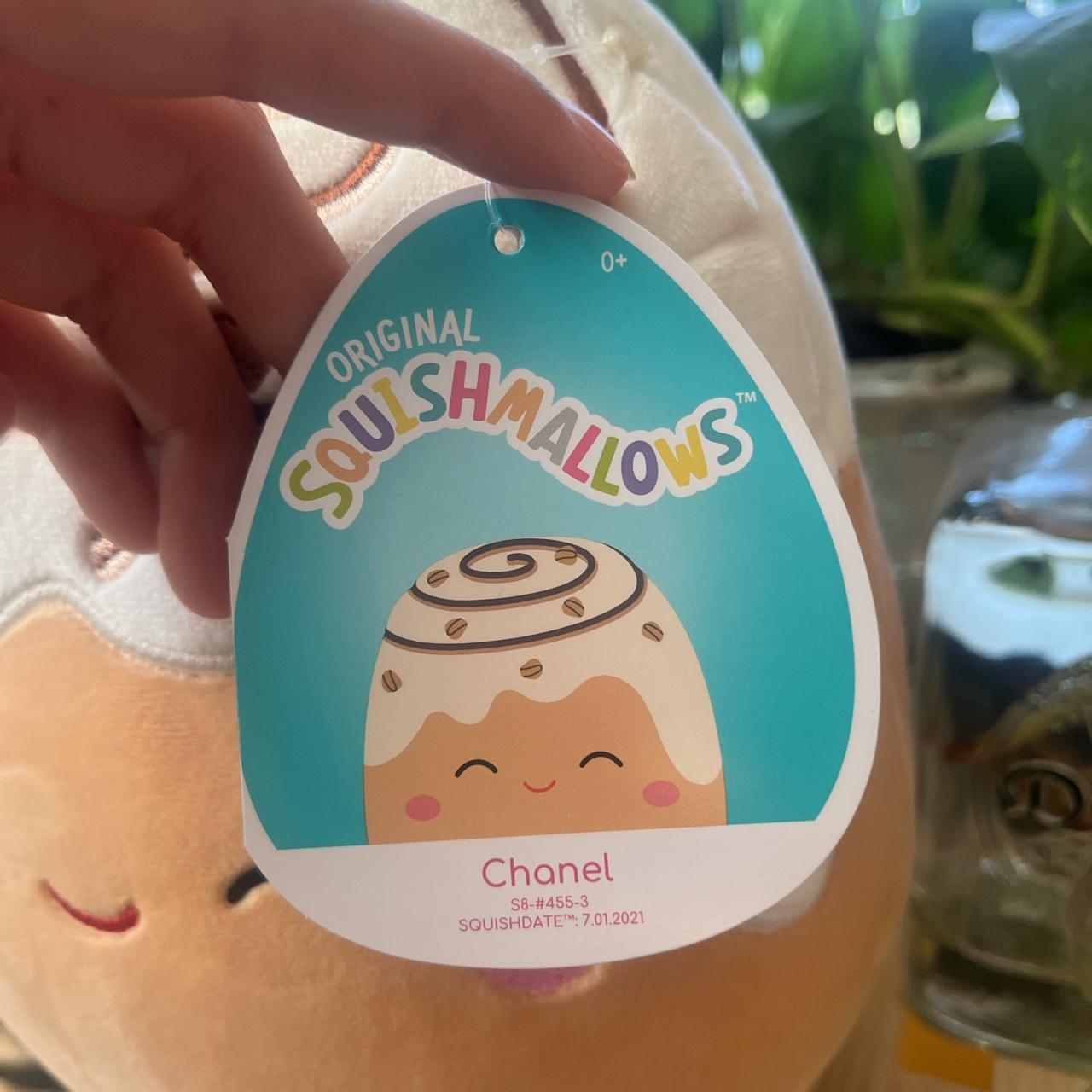 8” Chanel the cinnamon roll squishmallow - Depop