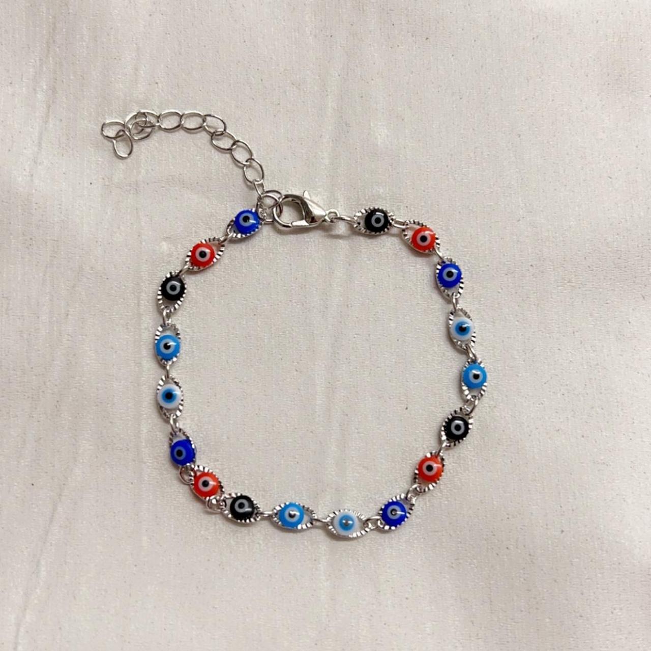 🧿 Turkish Lucky Evil Eye Bracelet Brand new -... | Depop