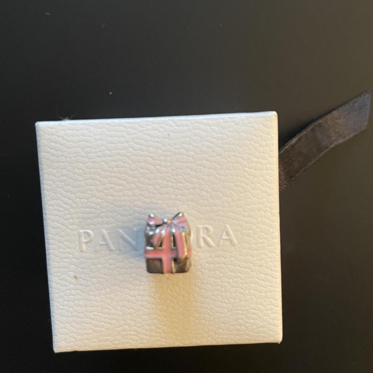 Pandora, genuine Pandora parcel charm Pre owned, box... - Depop