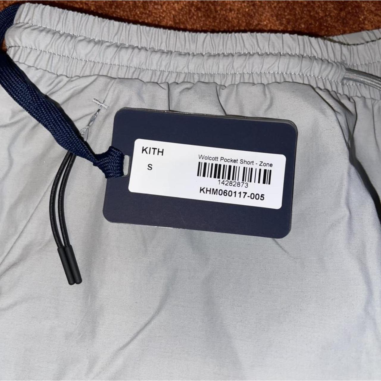 Kith Nylon Cargo Wolcott Pocket Shorts “Zone” Gray... - Depop