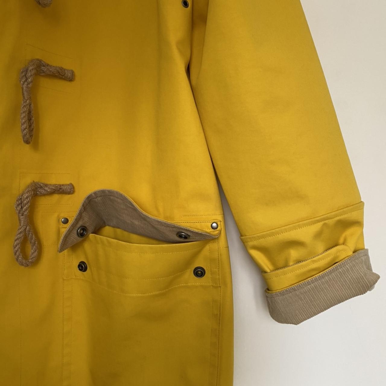 RLX ralph lauren yellow waterproof toggle coat cord... | Depop