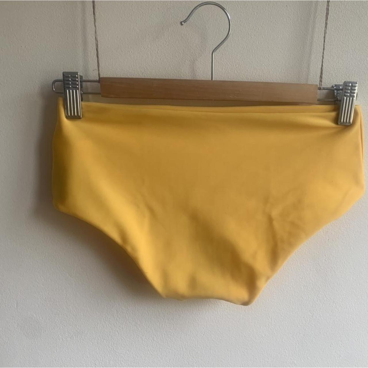 ☀️🕶Brazilian Cut Beach Drop🇧🇷 Brazilian Mustard yellow... - Depop